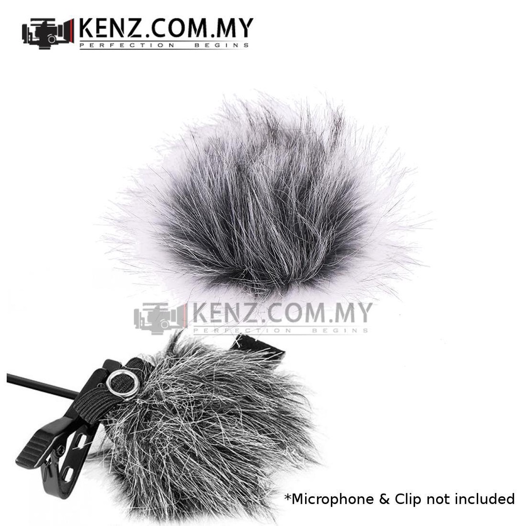 Kenz Furry Windshield For Lavalier Microphone | Shopee Malaysia