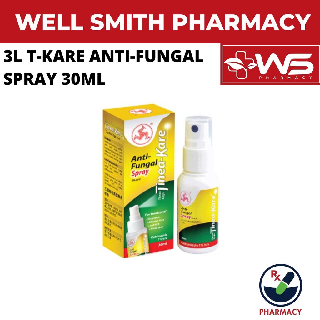 3L TINEA KARE ANTI-FUNGAL SPRAY 30ML | Shopee Malaysia