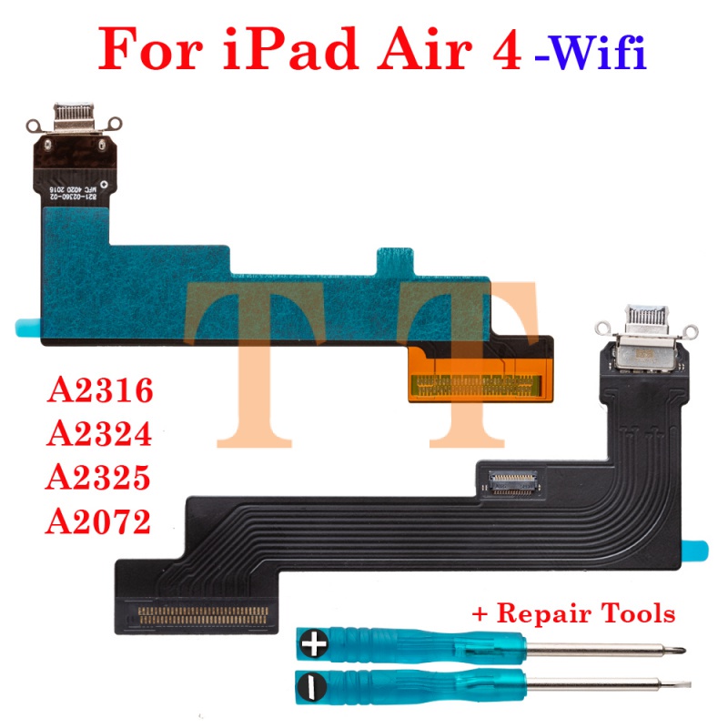1pcs Charging Port Flex Cable For iPad Air 4 A2316 A2324 A2325 A2072 ...