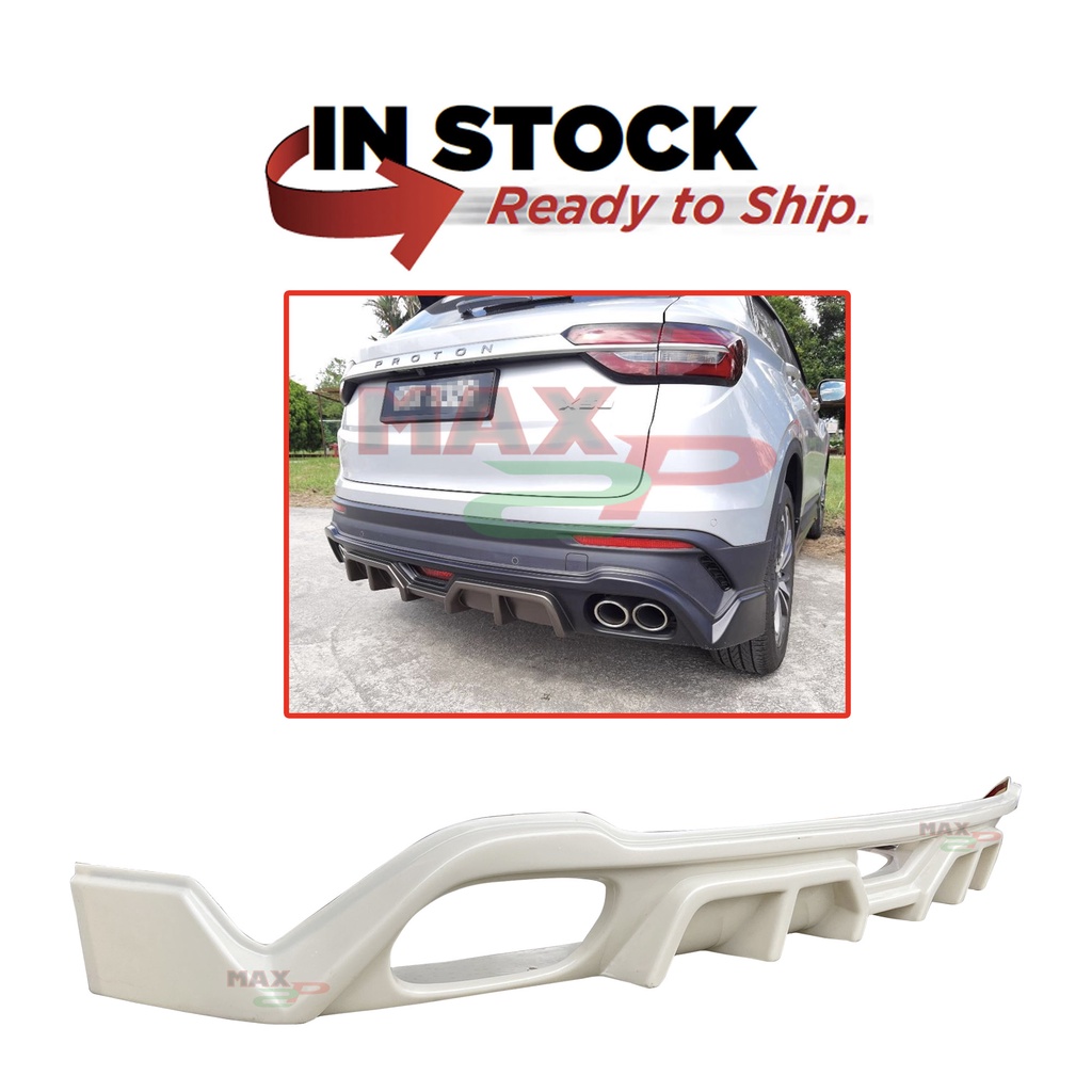 Proton X50 Rear Back Skirt Skirting Bumper Lower Lip Spoiler ABS ...