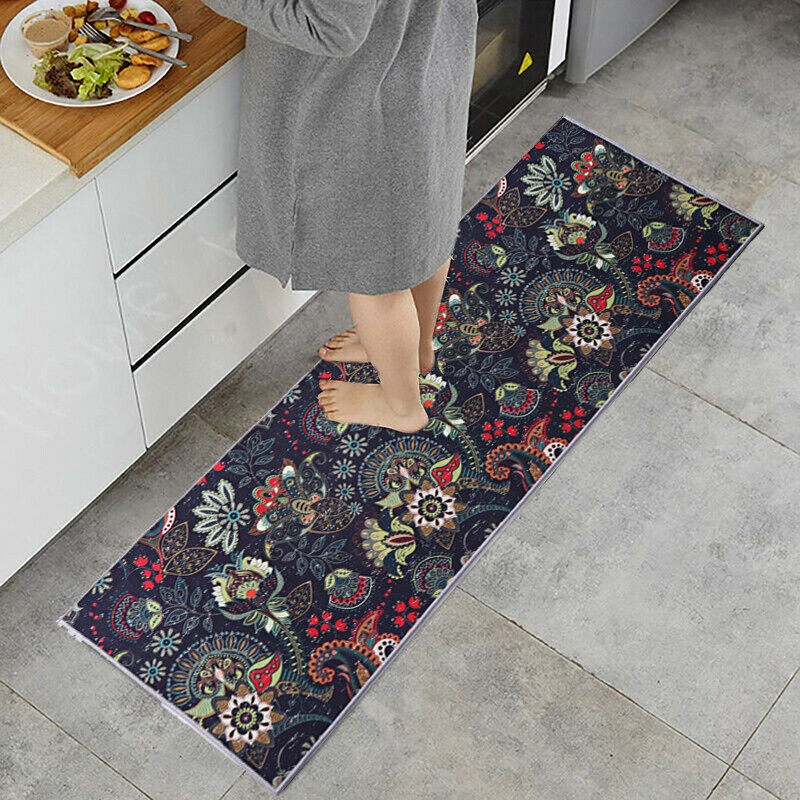 [LOCAL READY STOCKS] Floor Mat Long 40 x 120CM Anti Slip Foot Mat Alas ...