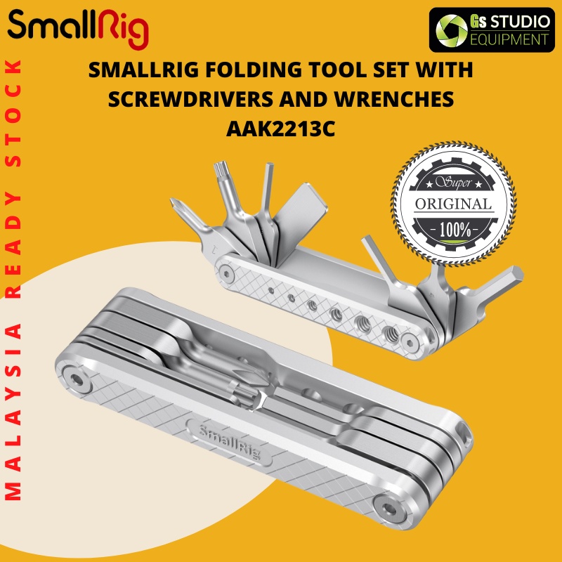 SmallRig Folding Tool Set With Screwdrivers And Wrenches AAK2213C ...