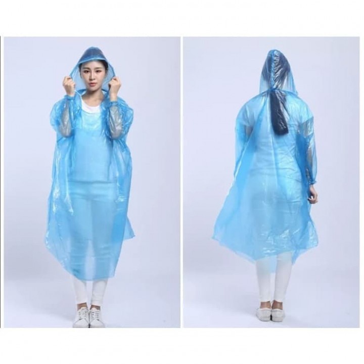 Disposable Plastic Raincoats / Raincoats / Rain Coats | Shopee Malaysia