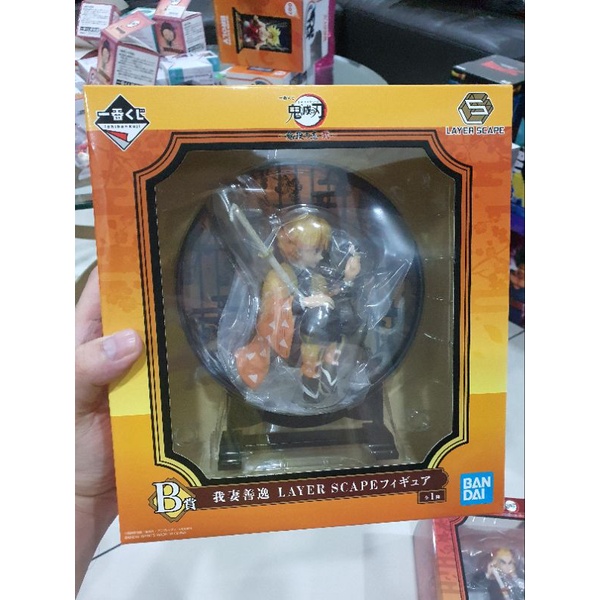 [100% Authentic] Bandai Demon Slayer Ichiban Kuji Zenitsu Agatsuma Layer Scape | Shopee Malaysia