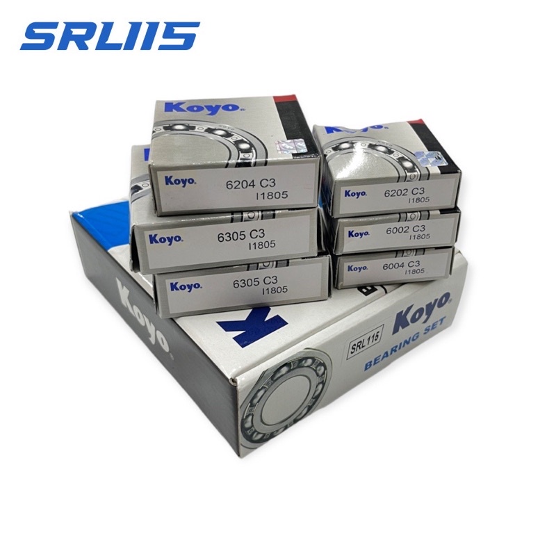 KOYO C3 ENGINE BEARING SET DREAM LC135 RS Y16 Y15 RS VF3i EX5 Y15Z SRL ...