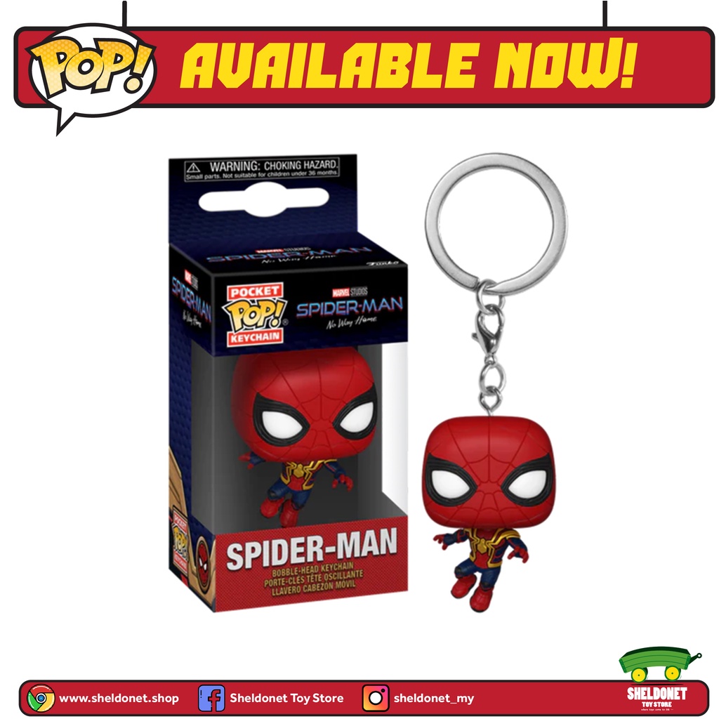 Funko Pocket Pop! Keychain: Spider-Man: No Way Home - Spider-Man ...