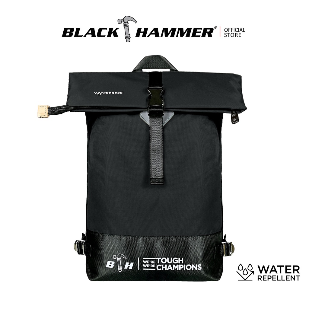 Black Hammer Water Resistant Backpack Bag WK002 | Shopee Malaysia