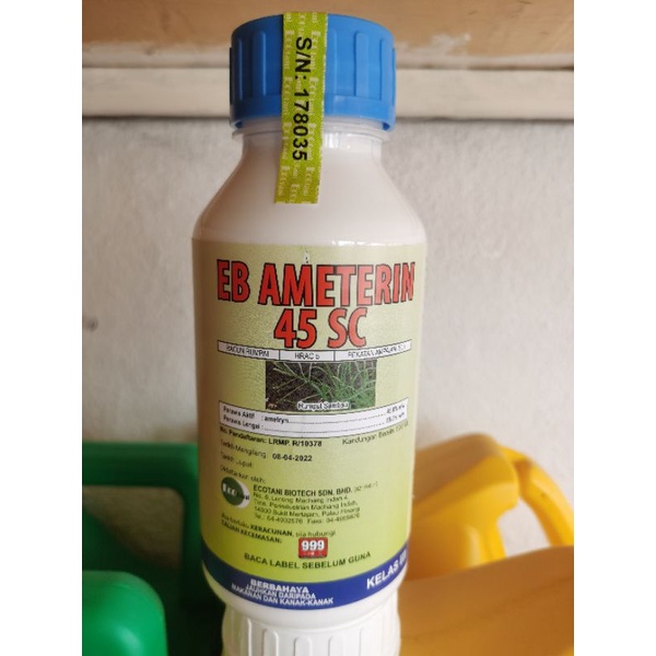EB AMETERIN 45 SC 500 ml Sama macam Nufarm Diuron / Ancom Diuron ...
