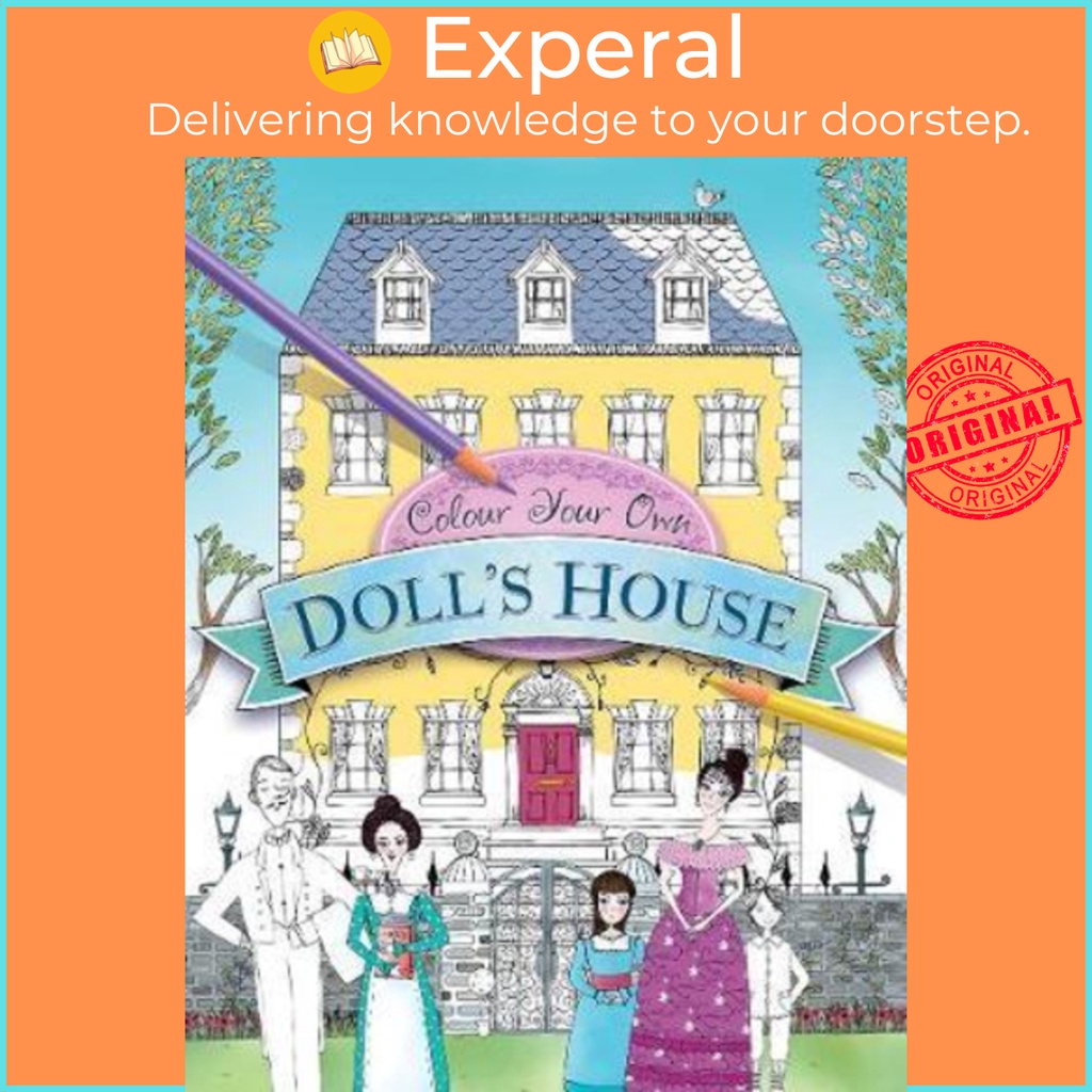 [English] - Colour Your Own Doll's House by Jim Pipe (UK edition ...