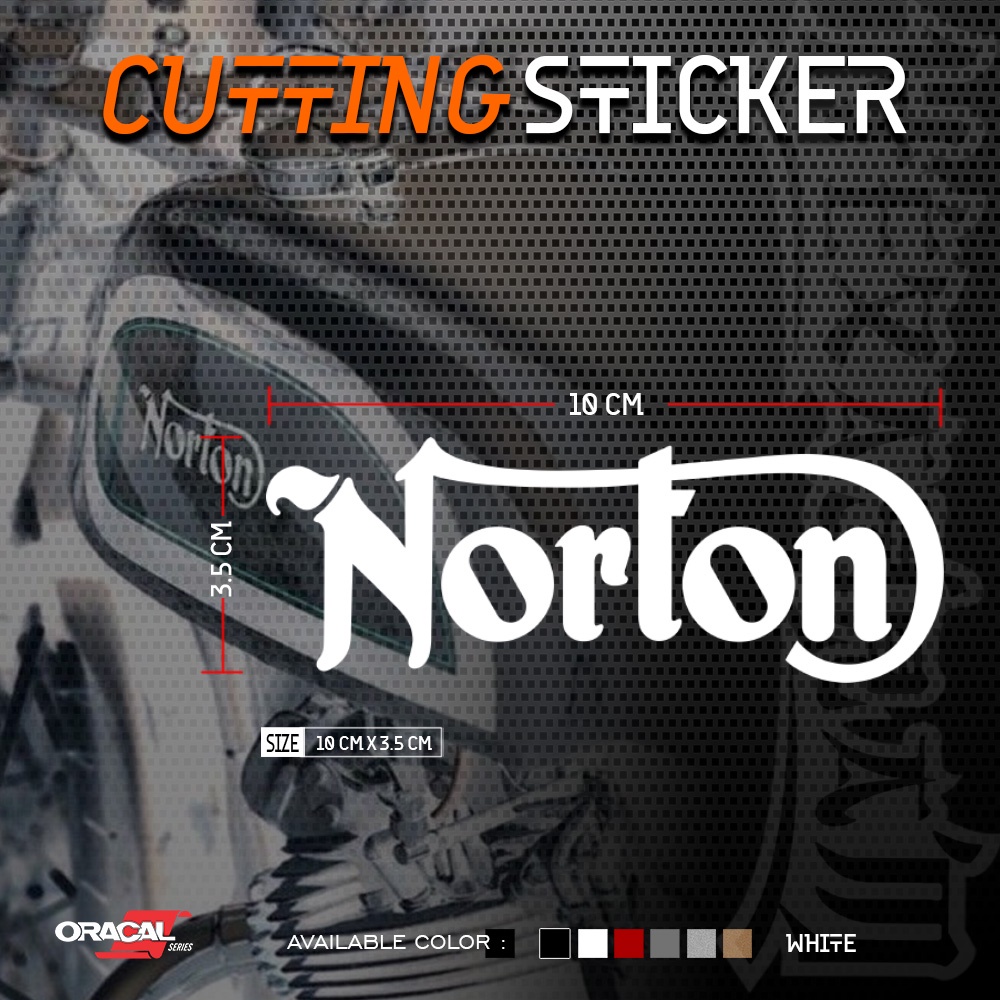 Norton Logo Cutting Sticker | Norton Logo Cutting Sticker | Norton ...