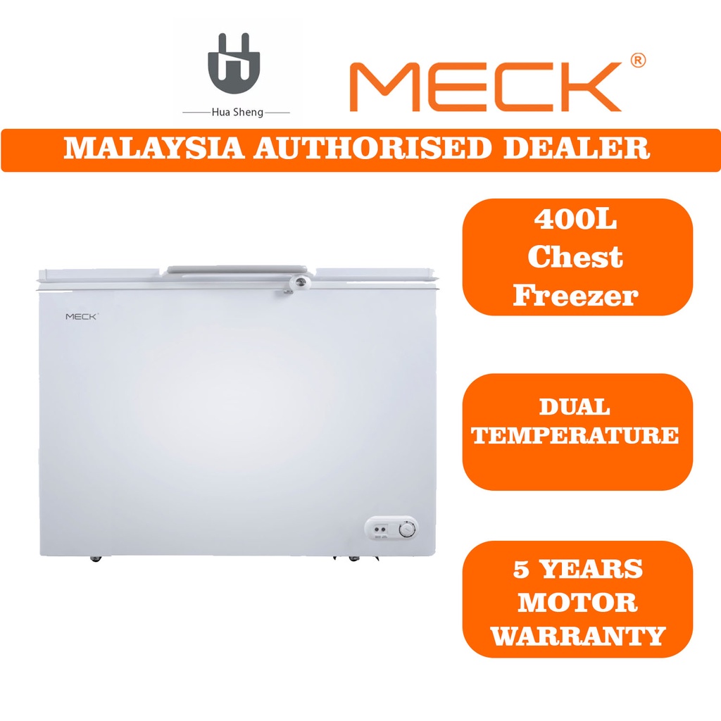 Meck Chest Freezer Single Door (400L/350L) MFZ-350R6 MFZ-360R6 MFZ ...