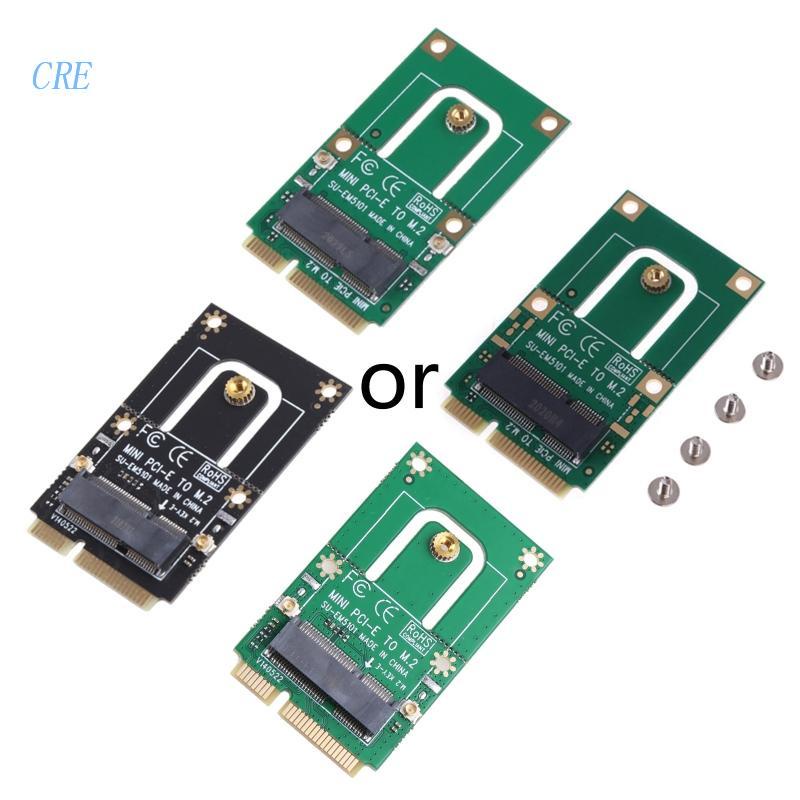 CRE Laptop PC Computer Mini PCI-E to M2 Adapter Converter Expansion ...