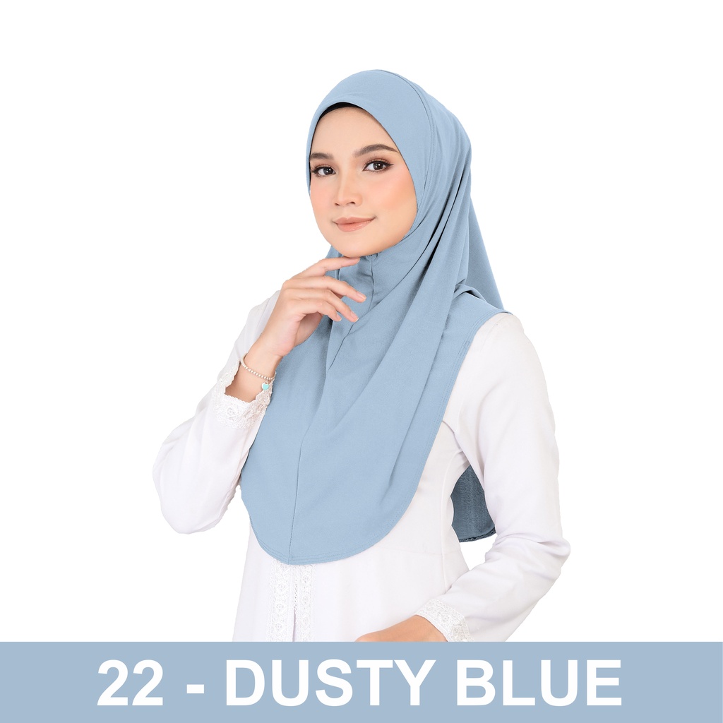 READY STOCK Tudung Sarung Moscrepe Sarimah Plain | Shopee Malaysia