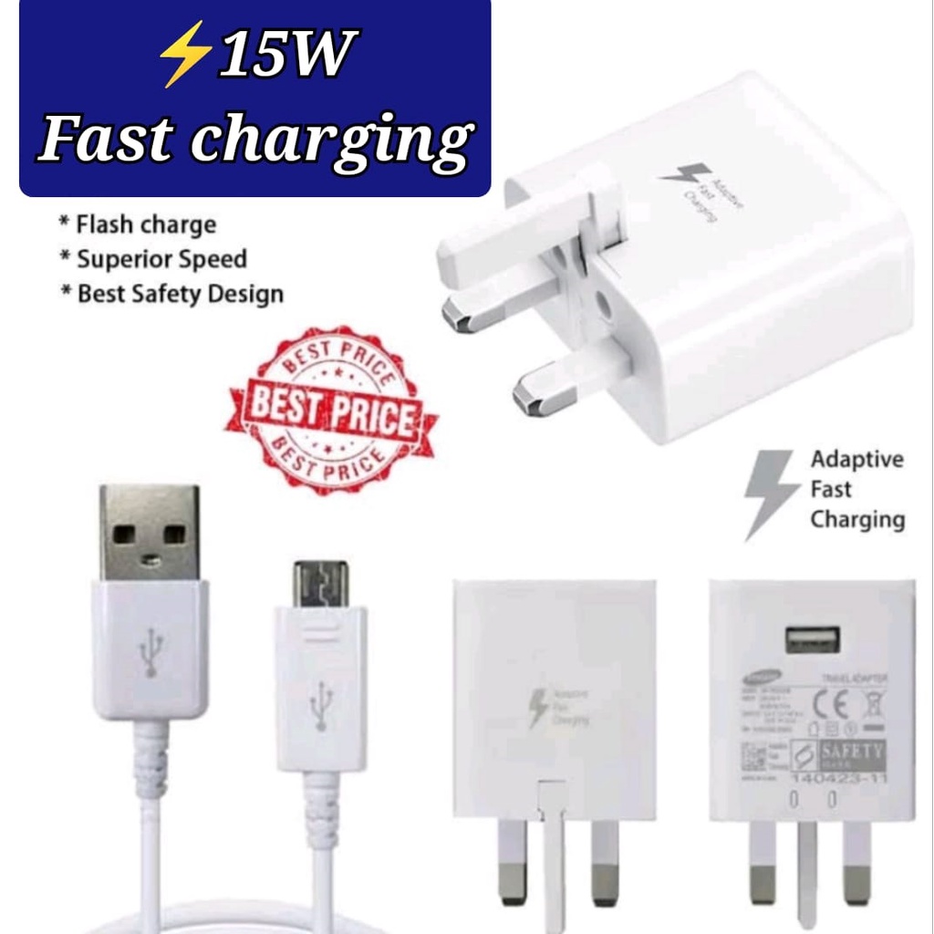 2.4A Super Quick Fast Charge Micro Usb & 5A TYPE C Cable & CHARGER ONE ...