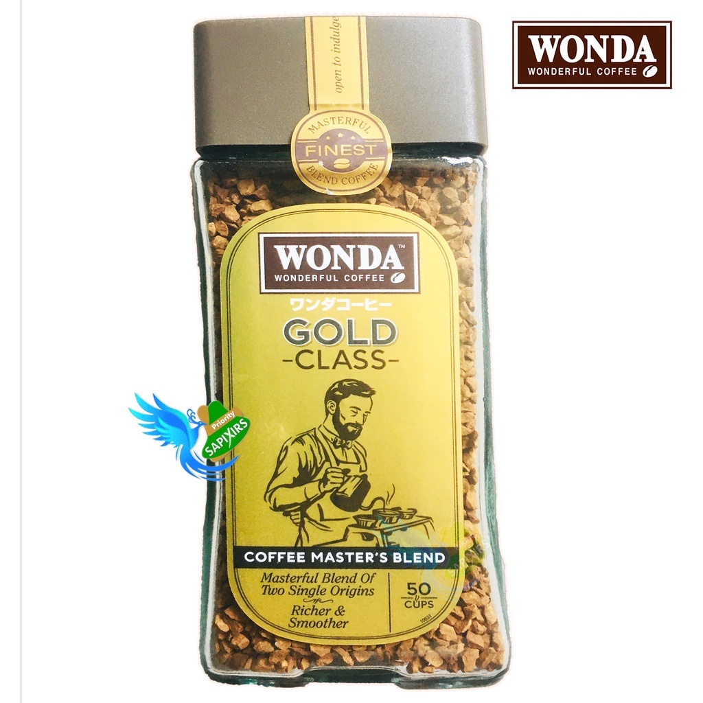 WONDA GOLD -CLASS- Coffee Master's Blend Instant Coffee | Masterful ...