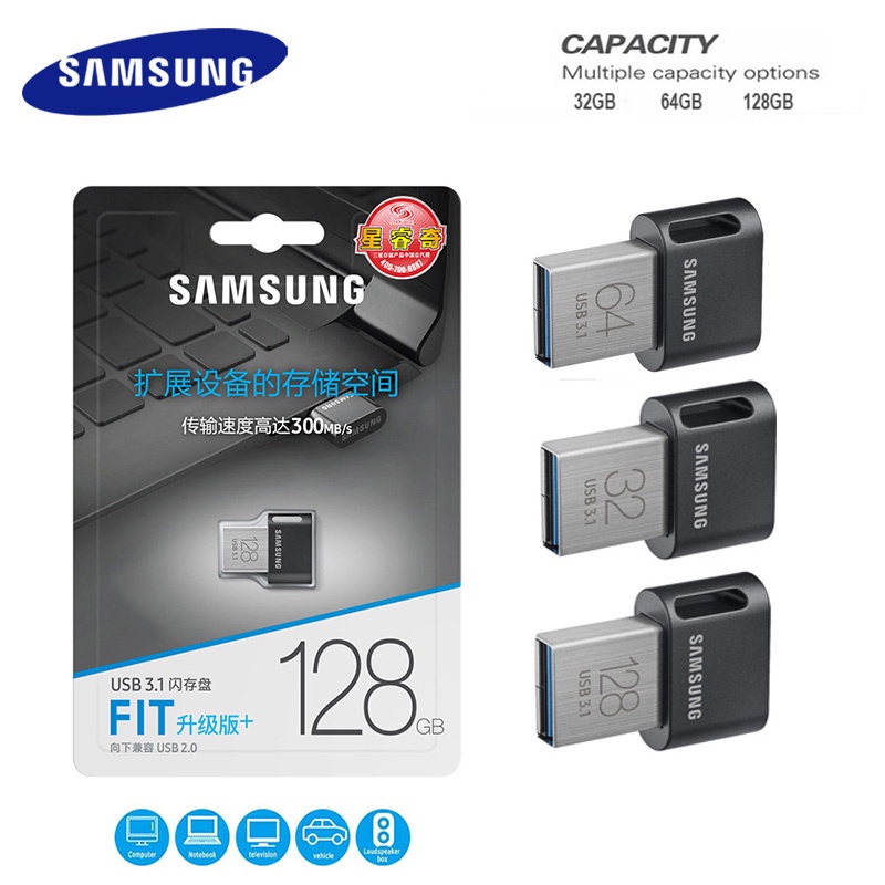 Samsung Mini USB 3.1 Flash Drive 32GB 64GB 128GB Mobile Data Mobile ...