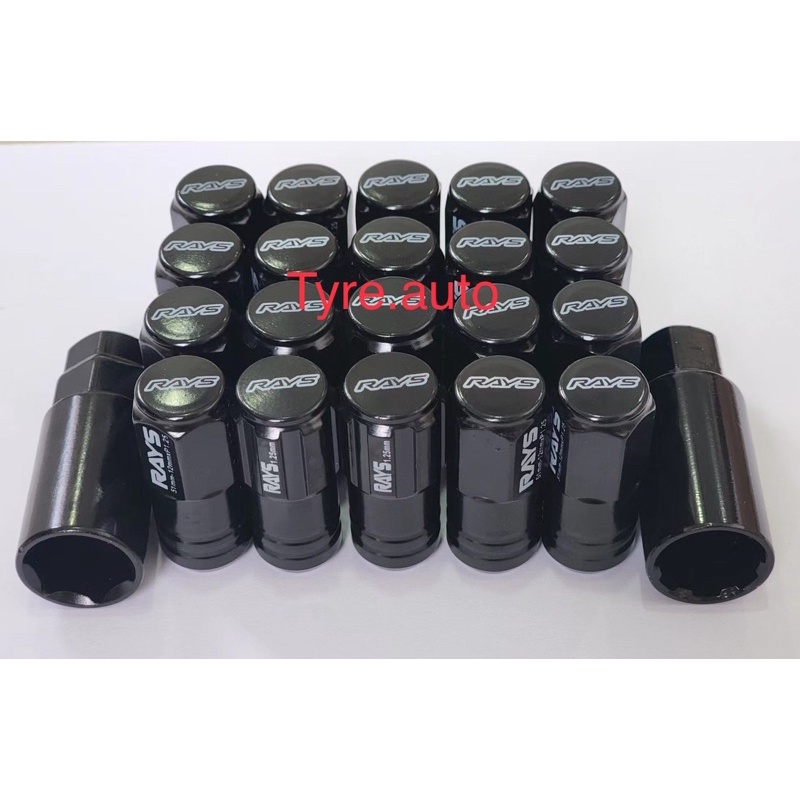 Rays Nut Panjang Besi Racing Wheel Nut LONG Steel Heavy Duty Tyre Nut ...