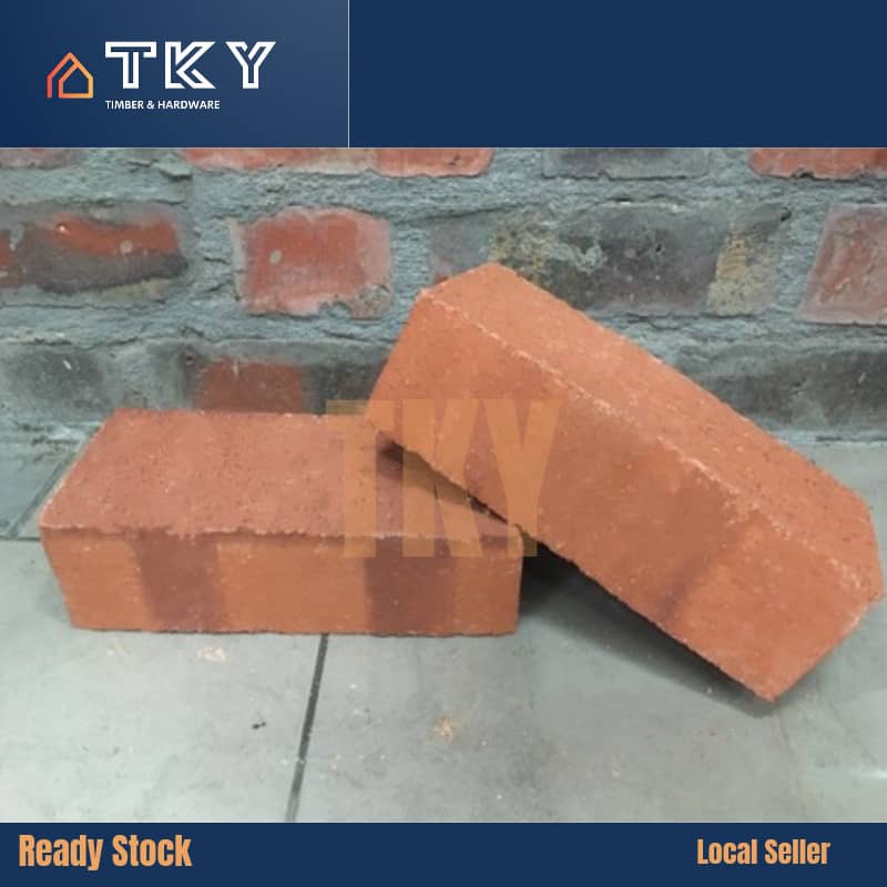 Clay Bricks/Batu Merah/Red Bricks (720pc/pallet) -【TKY] -KLANG VALLEY ...