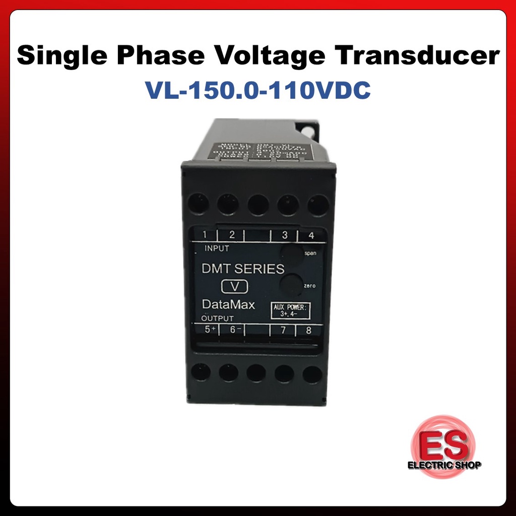 Datamax DMT series Single Phase Current Transducer / kVar Transducer ...