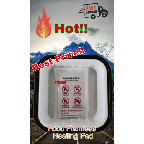 🔥HOT[50g]🔥FOOD Self-Heating Pad warmer pemanas flameless | Shopee Malaysia