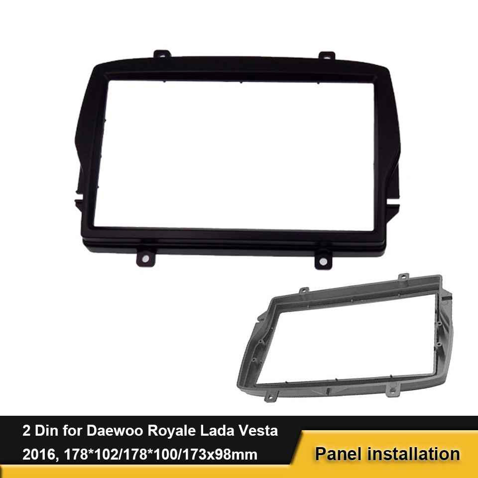 Double 2 Din Fascia For Daewoo Royale Lada Vesta 2016 CD DVD Radio ...