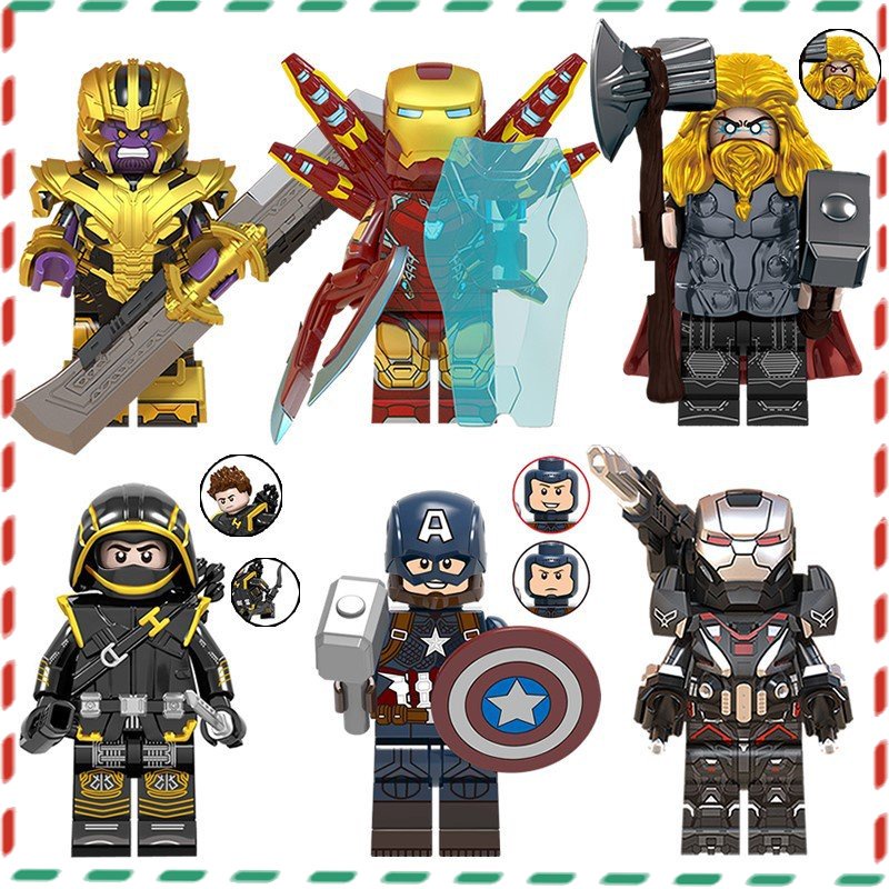【Toy World】Building Block Toys Marvel Minifigure Thor Tomahawk God ...