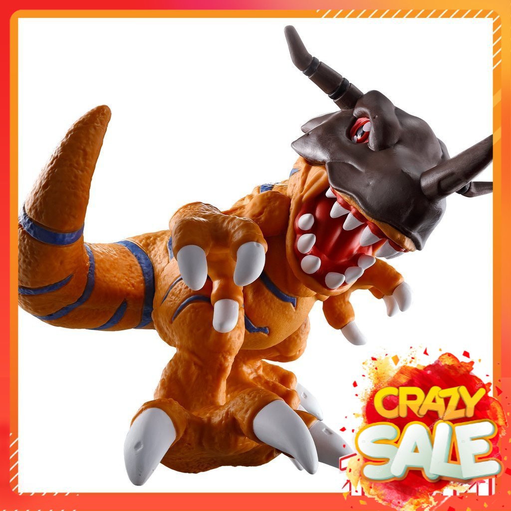 BANDAI THE DIGIMON DYNAMOTION GREYMON Figure Original Digimon Figure ...