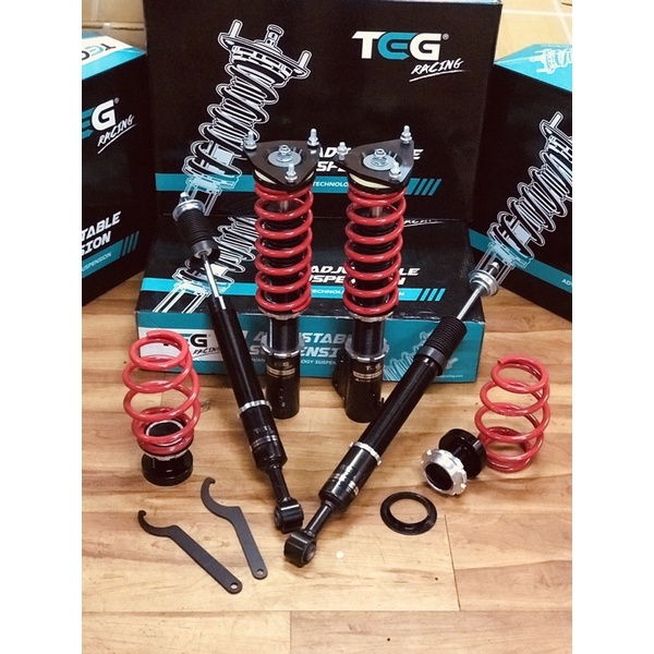 🚨100% SERVICE🚨 Toyota Vios 02-06 NCP42 TEG Racing Adjustable Suspension ...