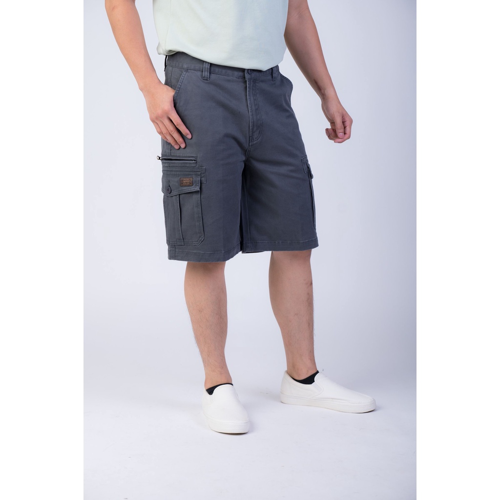 Dapper Men | Regular Cargo Short Pants Dark Grey - HP10697S | Shopee ...