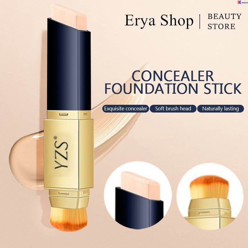 YZS Double-Sided Concealer With Brush Natural Foundation Long Lasting ...