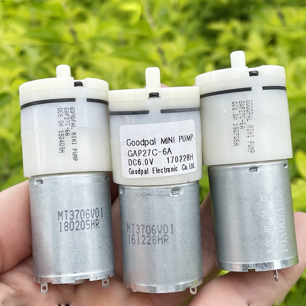 1PCS DC 3.7V 5V 6V Mini 370 Motor Air Pump Pressure Pump for Blood Monitor Sphygmomanometer Fish ...