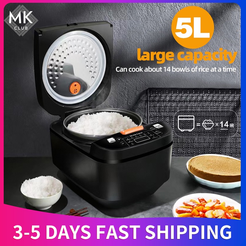 5L Electric Rice Cooker Smart Multifunctional Heat Preservation Home Multifunctional Electric ...