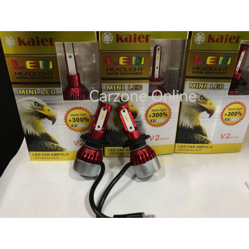 KAIER Super LED Headlight Car Headlamp | Shopee Malaysia