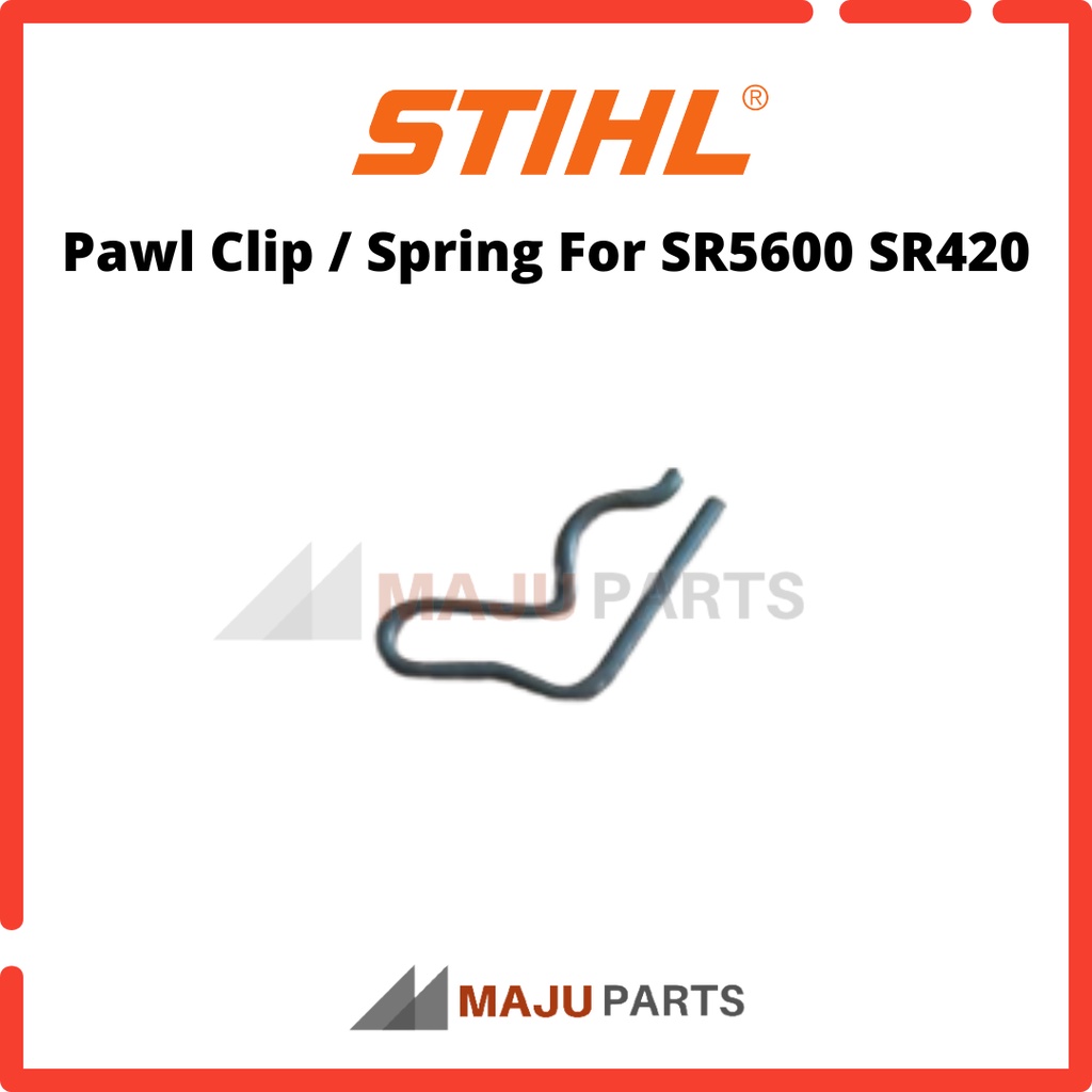 100% Original STIHL Pawl Clip / Spring - STIHL MIST BLOWER SR5600 SR400 ...