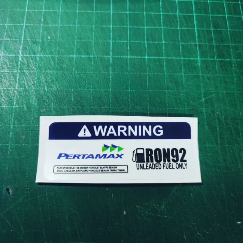 Sticker Print and cut Pertamax Contents 1pcs | Shopee Malaysia