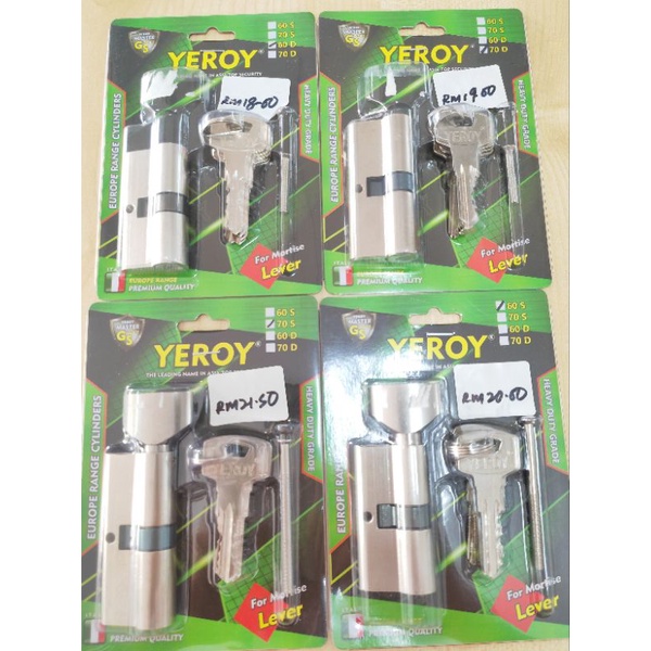 LS GEMILANG YEROY Mortise Door Cylinder Lock DOOR lock Grill Door ...