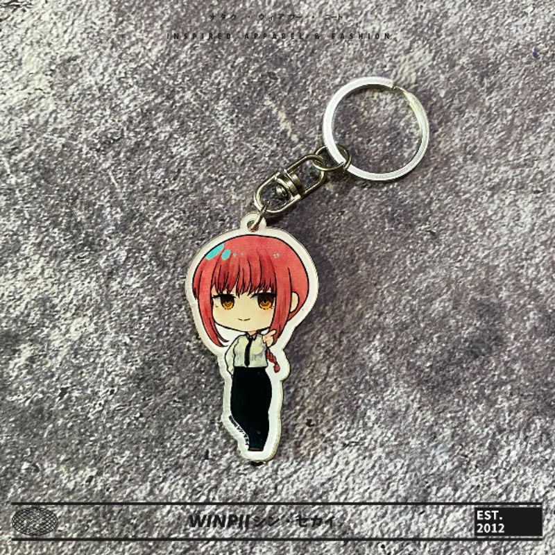 Makima Anime Chainsaw Man Acrylic Keychain | Shopee Malaysia