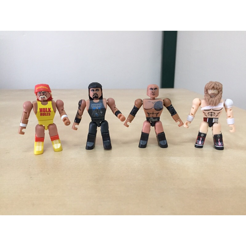 WWE C3 Construction MiniFigure Hulk Hogan The Rock Undertaker Daniel ...