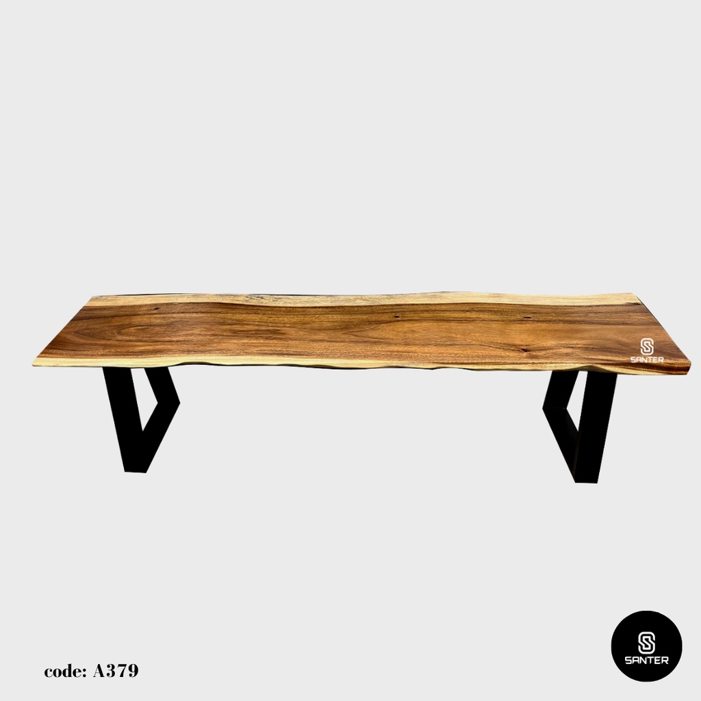 A379. Raintree Solid Wood Bench / TV Console / Shoe Bench | Shopee Malaysia
