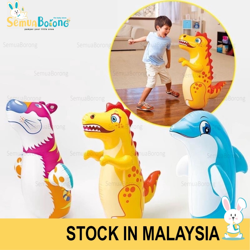 80cm Kids Inflatable Boxer 3D Boxing Punching Tumbler Inflatable ...