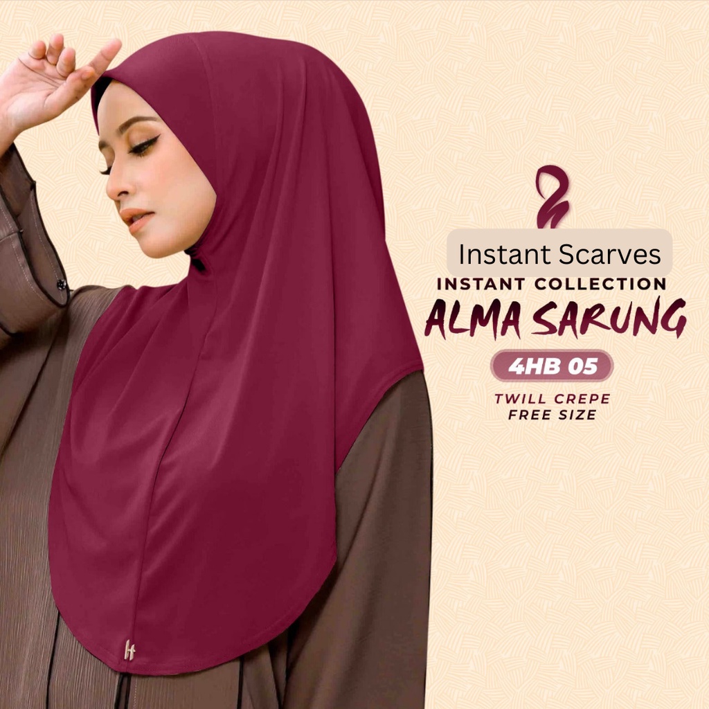 2PCS RM55 Plain Instant Alma Sarung Collection 4HB | Shopee Malaysia