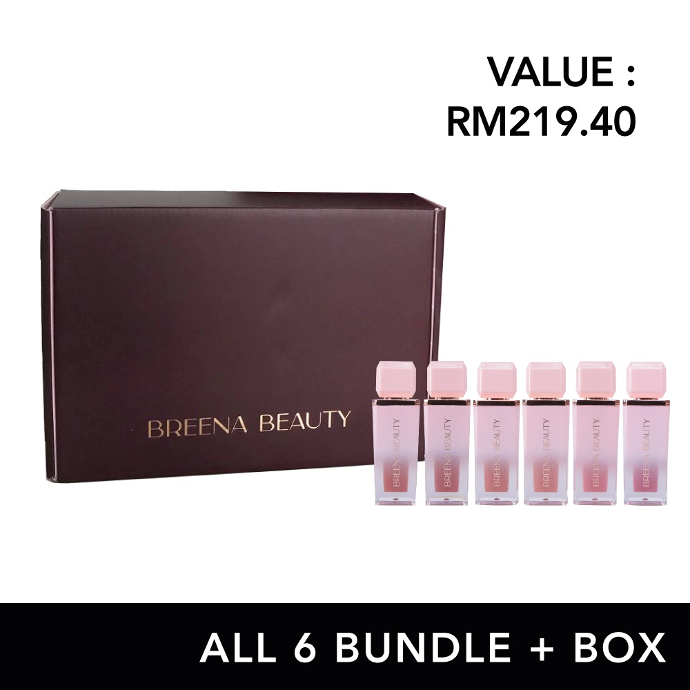 BREENA BEAUTY Soft Matte Lip Cream (Nude Collection) | Shopee Malaysia