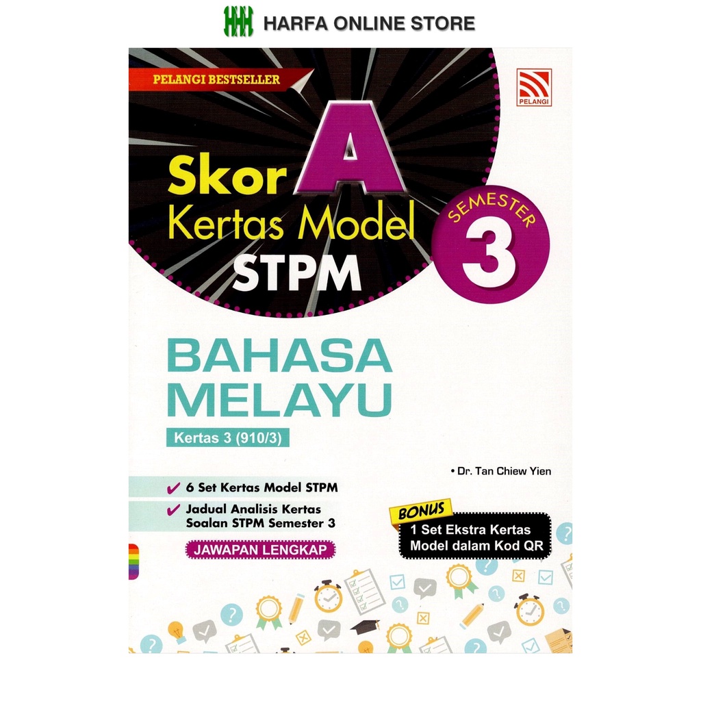 Buku Latihan : Skor A Kertas Model STPM Semester 3 Bahasa Melayu Kertas 3 ( 910/3 ) | Shopee ...