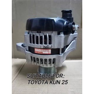 27060-0L020 TOYOTA HILUX KUN25 D4D 4PIN 7PK 100A ALTERNATOR ASSY ...