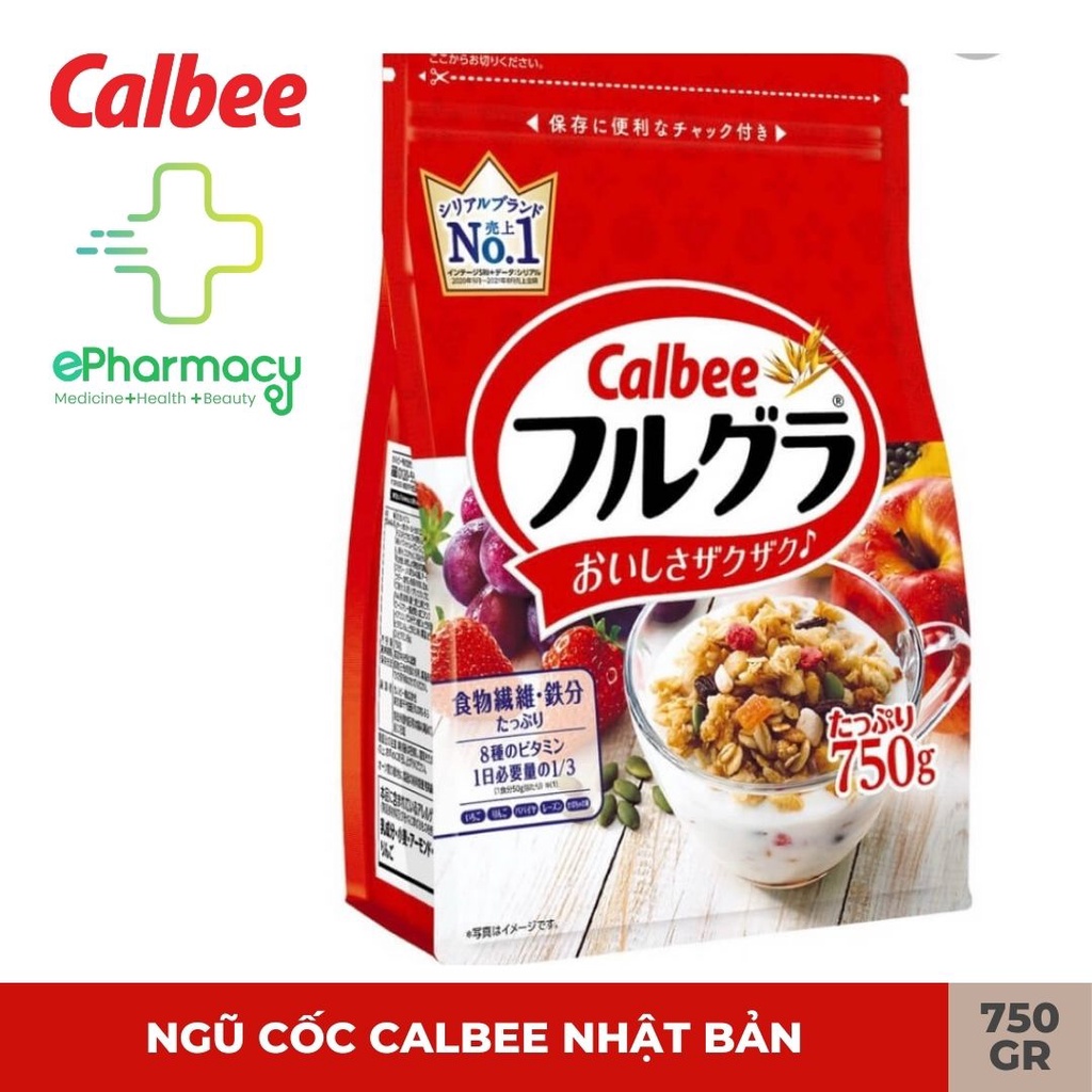 Japanese Calbee Cereal Dried Fruit Weight Loss Diet [750g] | Shopee ...