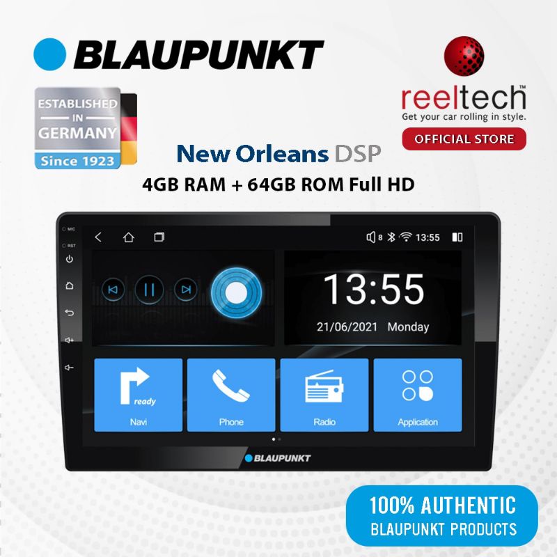 Blaupunkt New Orleans DSP | Android Player IPS Touch Screen | 4GB+64GB ...