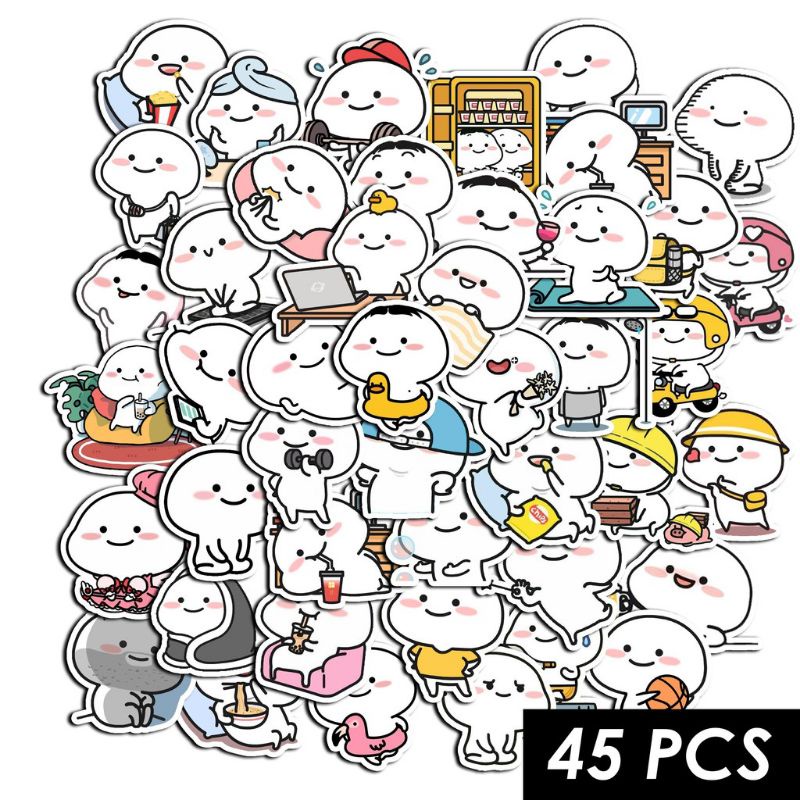 Cute Stickers, LAPTOP Stickers/Helmet Stickers/Funny Stickers | Shopee ...