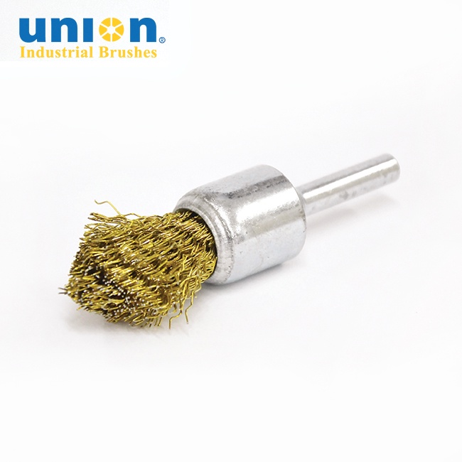 Union Brass Coated Steel Wire Point Type End Brush (PE Type) | Shopee Malaysia