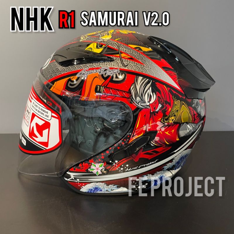 NHK R6 V2 SAMURAI HELMET LIMITED EDITION | Shopee Malaysia