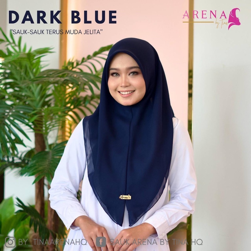 TUDUNG SAUK ARENA SIZE M (PART 1) | TUDUNG SARUNG ON POINT | BAWAL ...